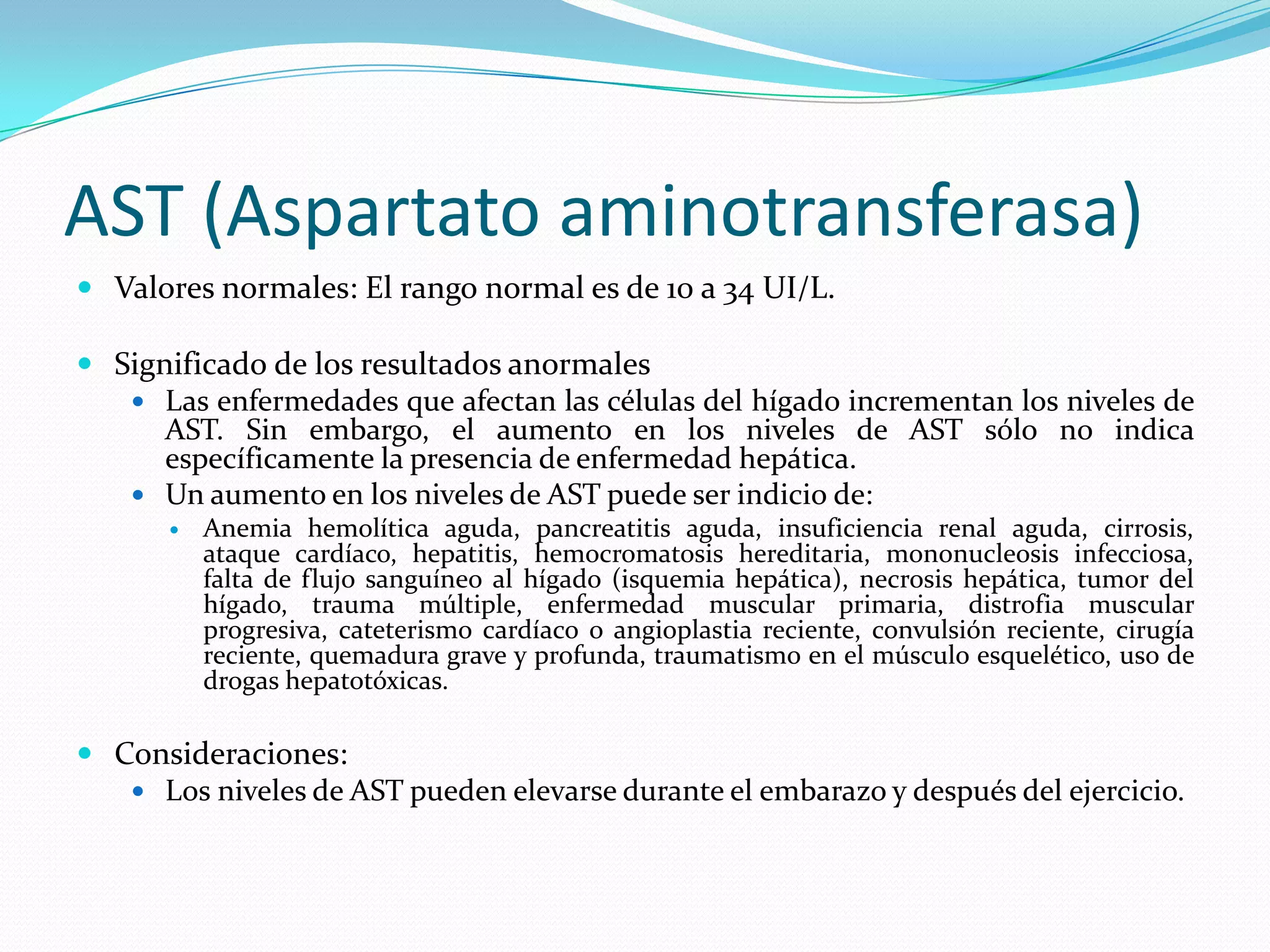 Pruebas de la función hepatica | PPTX