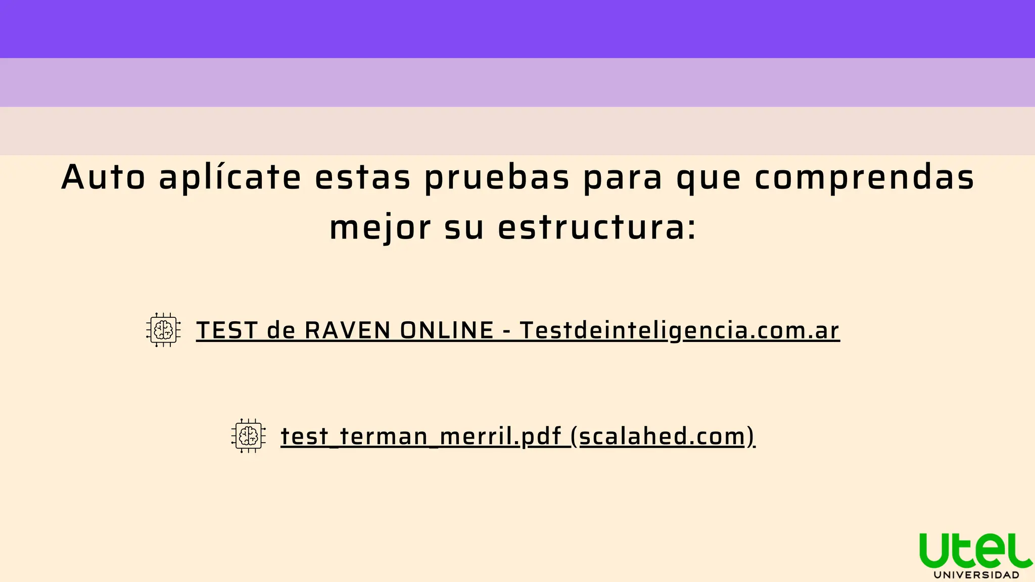 Pruebas de inteligencia (Beta III, Test de Bender, Test de inteligencia ...