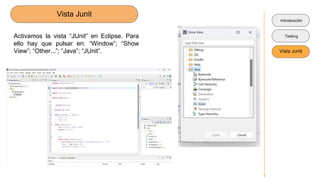 pruebas unitarias unitarias en java con JUNIT | PPT
