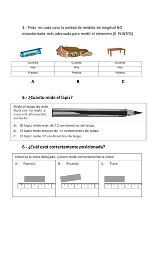 Prueba unidades de medida | DOCX