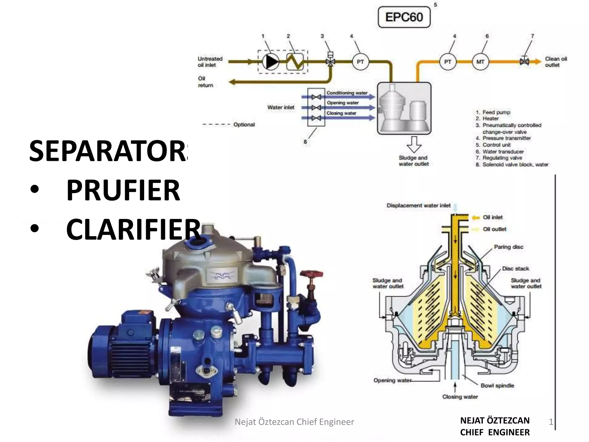 Prufiers and Clarifiers | PPTX