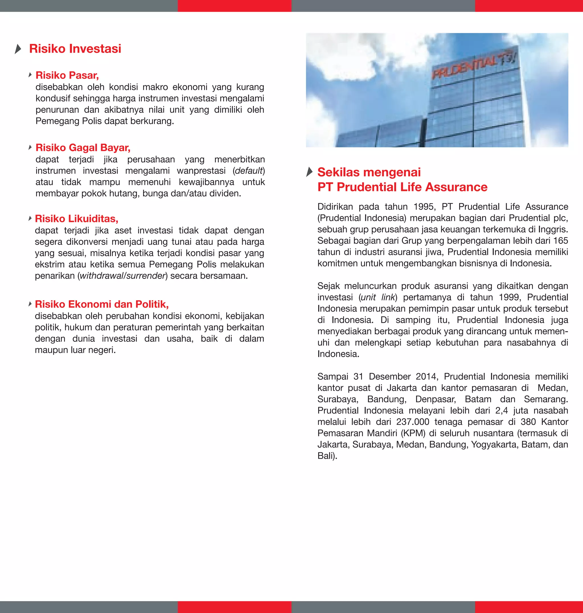 PruMy Child Brochure | PDF