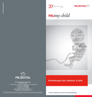PruMy Child Brochure | PDF