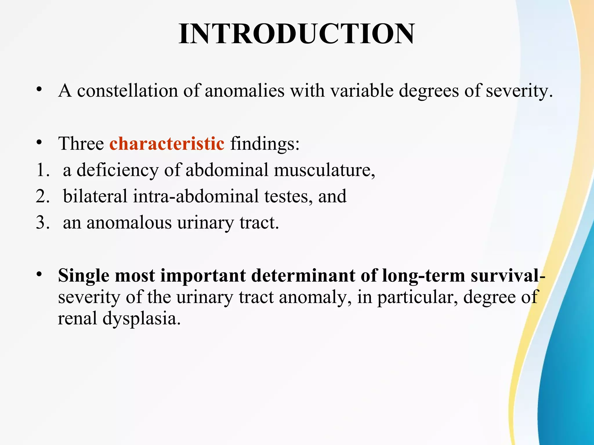 Prune belly syndrome | PPT