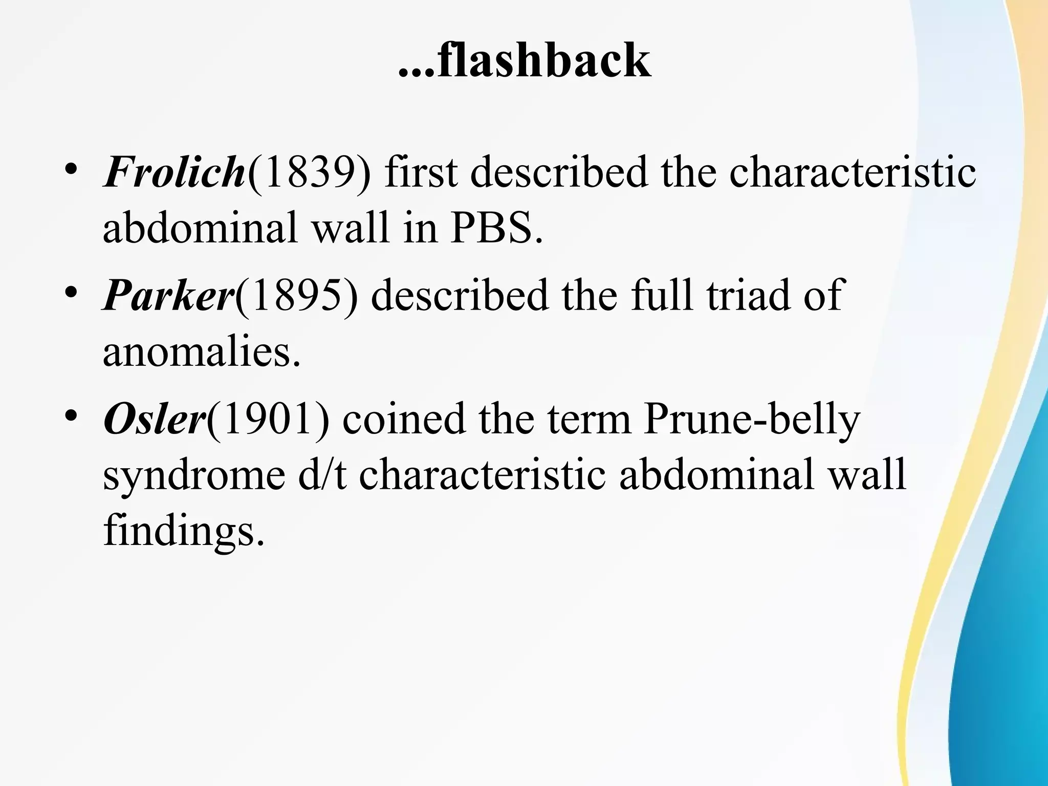 Prune belly syndrome | PPT