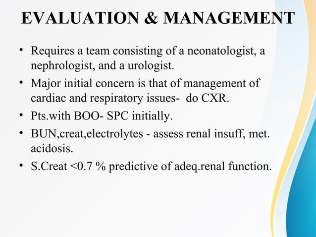 Prune belly syndrome | PPT | Pregnancy | Reproductive Health