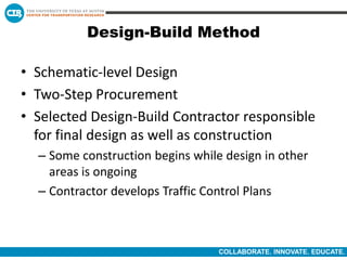 Managing Mobility during Design-Build Highway Construction: Successes ...