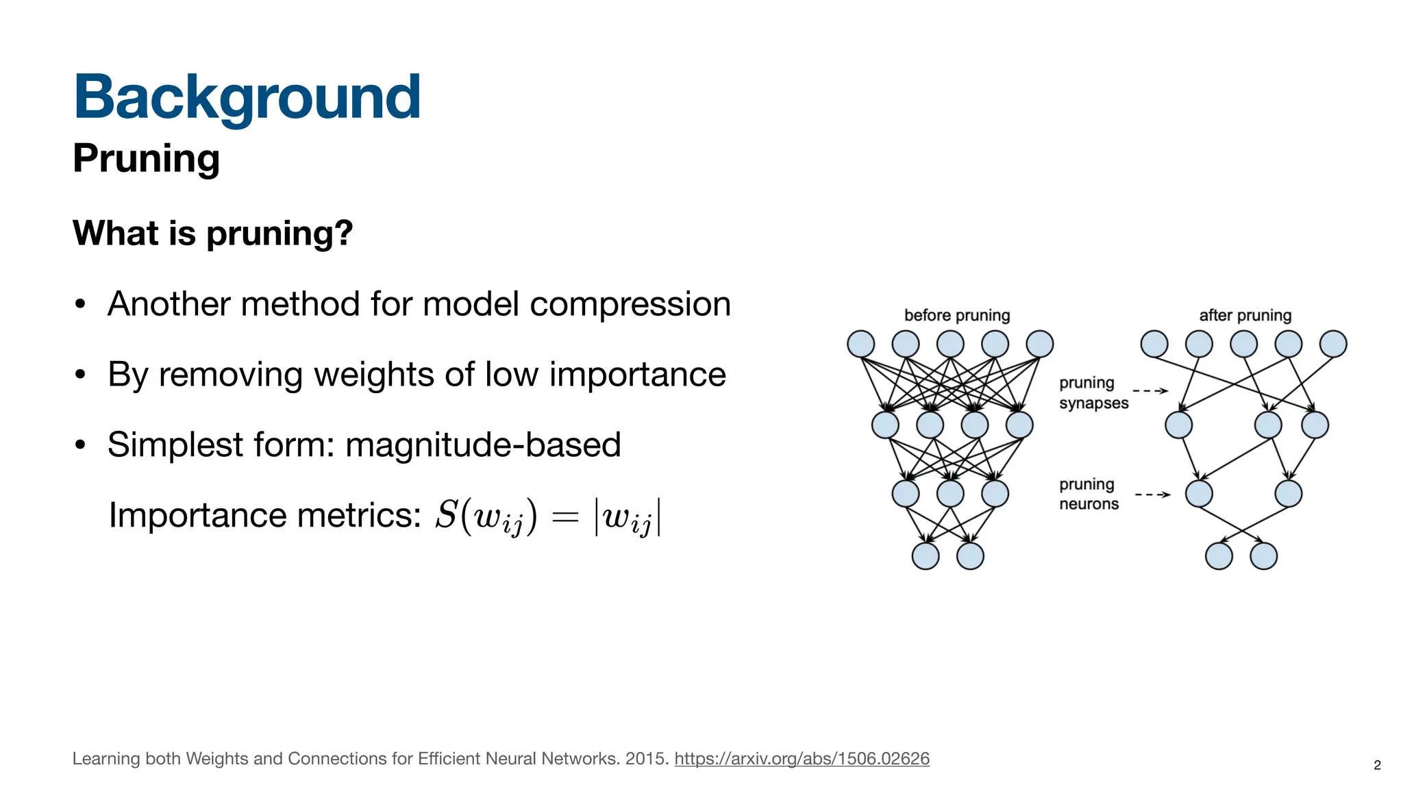 社内勉強会資料_Pruning in Large Language Models | PPT