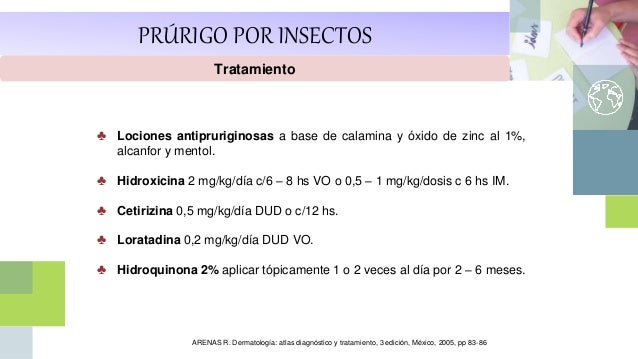 Prurigo por insectos