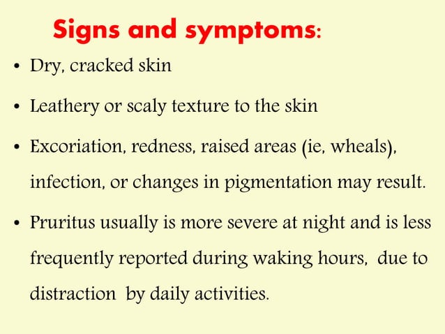 Pruritis or itching | PPTX | Skin and Dermatology | Diseases and Conditions
