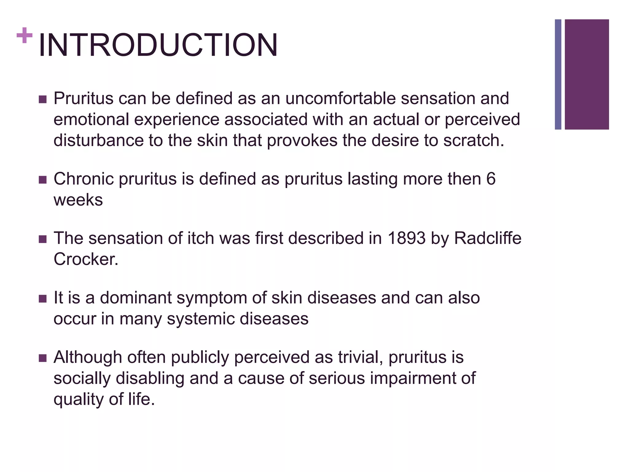 Pruritus | PPTX