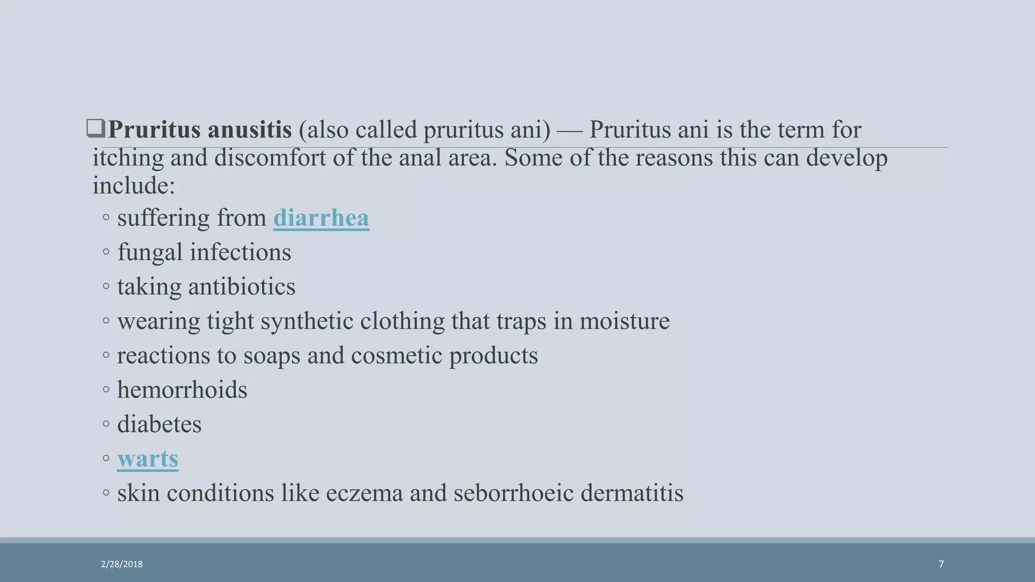 Pruritus | PPTX