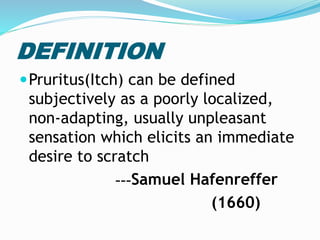 Pruritus | PPT