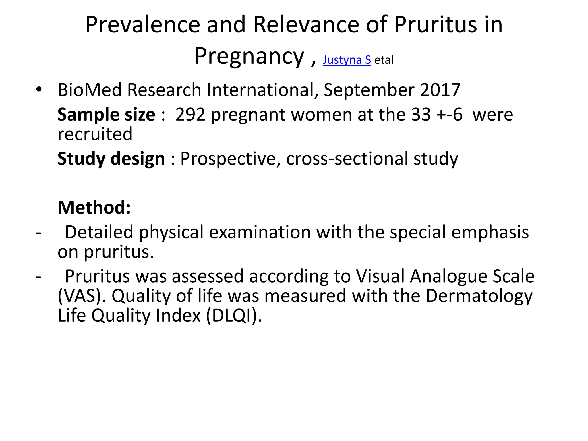 Pruritus of pregnancy | PPTX