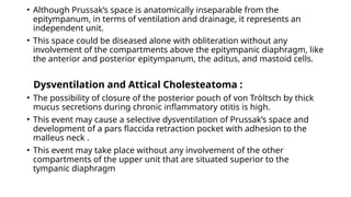Prussak’s Space of middle ear and its ventilation.pptx