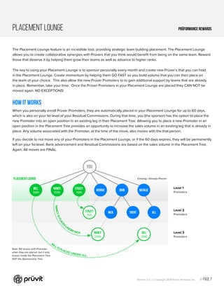 Pruvit compensation plan (Jan 2020) | PDF