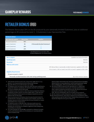 Pruvit Compensation Plan | Pruvit Rewards | PDF