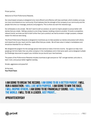 Pruvit Rewards Plan | PDF