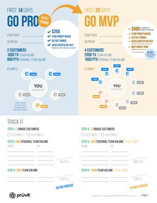 Pruvit Rewards Plan | PDF