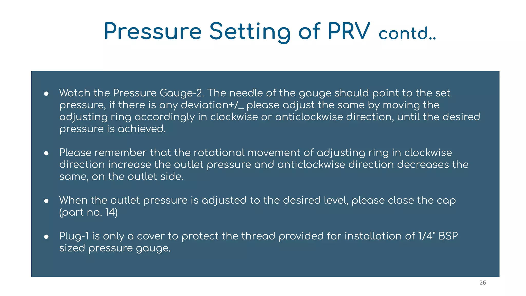 Pressure Reducing Valve (PRV) - Part1 | PDF