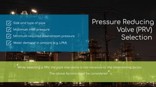 Pressure Reducing Valve (PRV) - Part1 | PDF