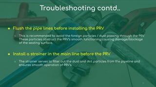Pressure Reducing Valve (PRV) - Part1 | PDF | First Aid | Injuries