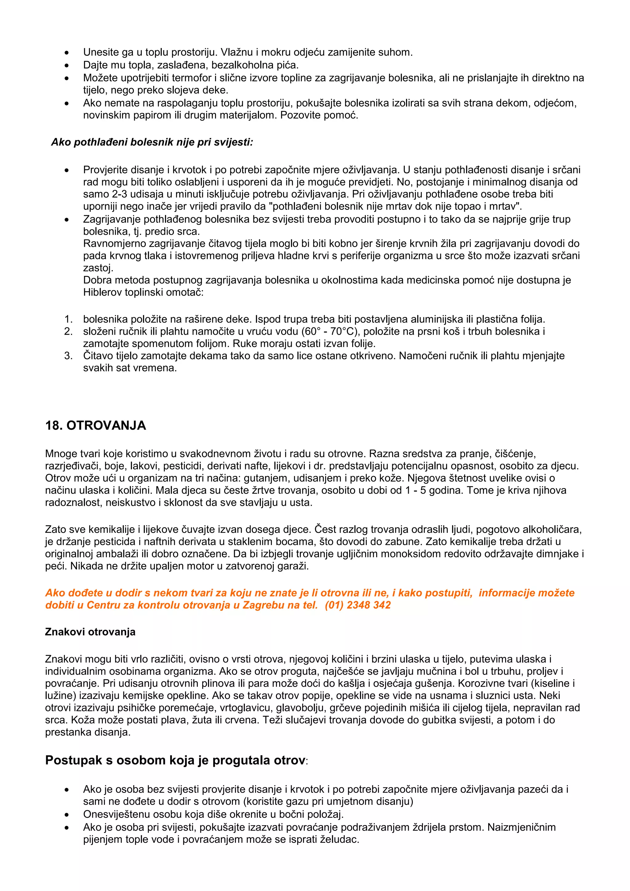 Prva pomoc prirucnik | PDF