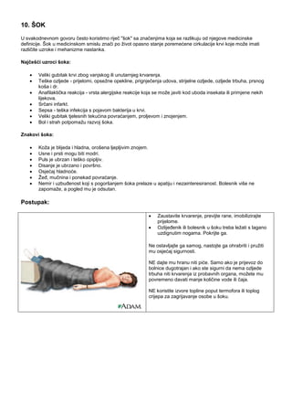 Prva pomoc prirucnik | PDF