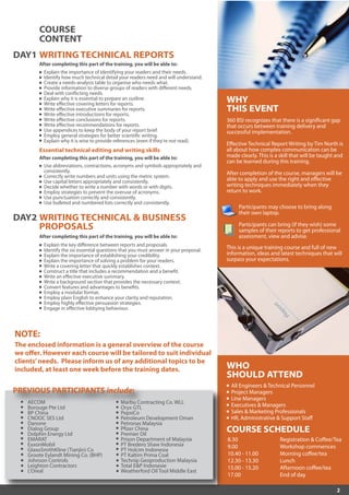 Effective Technical Report Writing 18 - 19 July 2016 Singapore | PDF