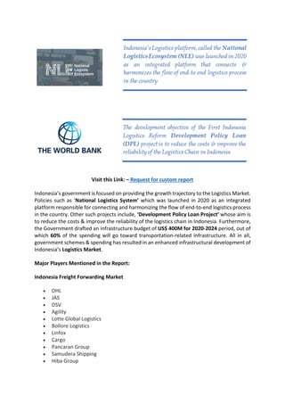 Indonesia’s Logistics Market : Ken Research | PDF