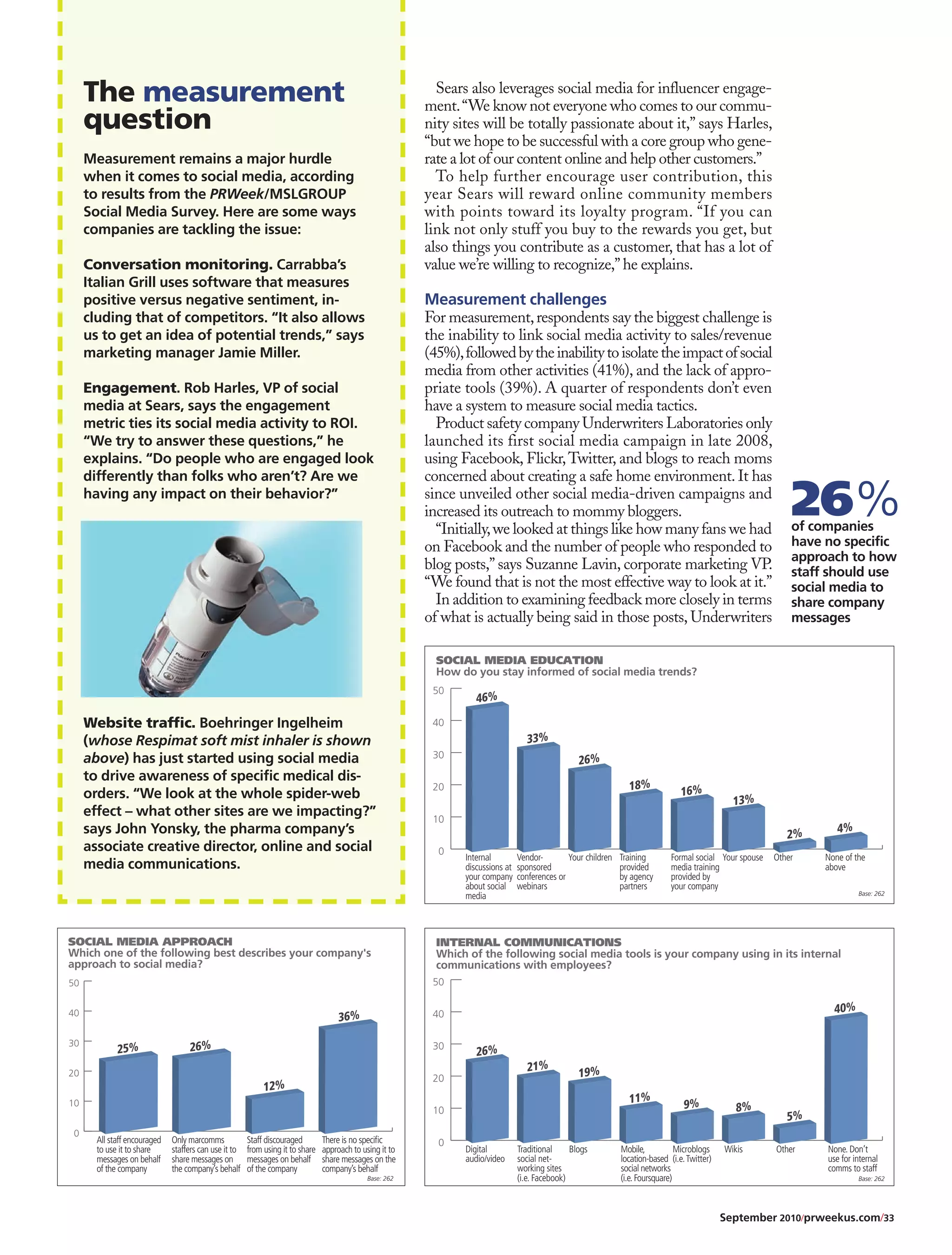 PRWEEK MSLGROUP Social Media Survey | PDF | Social Networking | Internet