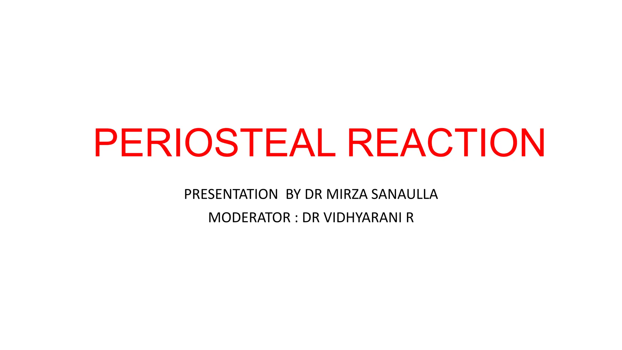 periosteal reaction radiology review.pptx