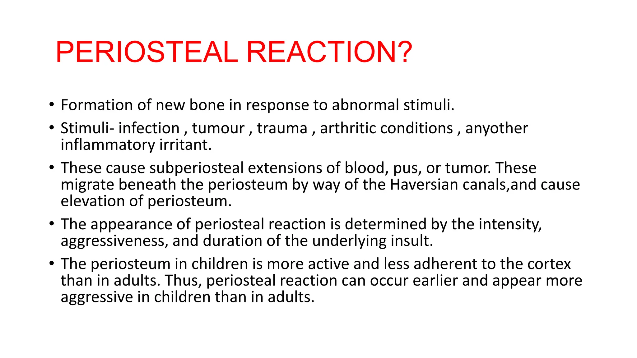 periosteal reaction radiology review.pptx