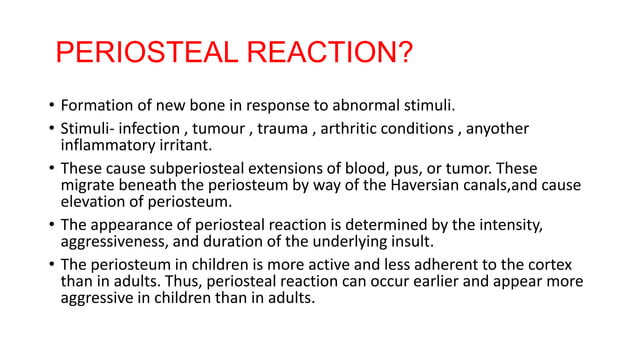 periosteal reaction radiology review.pptx