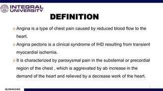 Angina and its types by Abu Raihan Shams | PDF