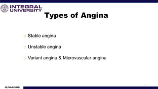 Angina and its types by Abu Raihan Shams | PDF