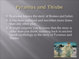 Prymas And Thisbe Ppt | PPT