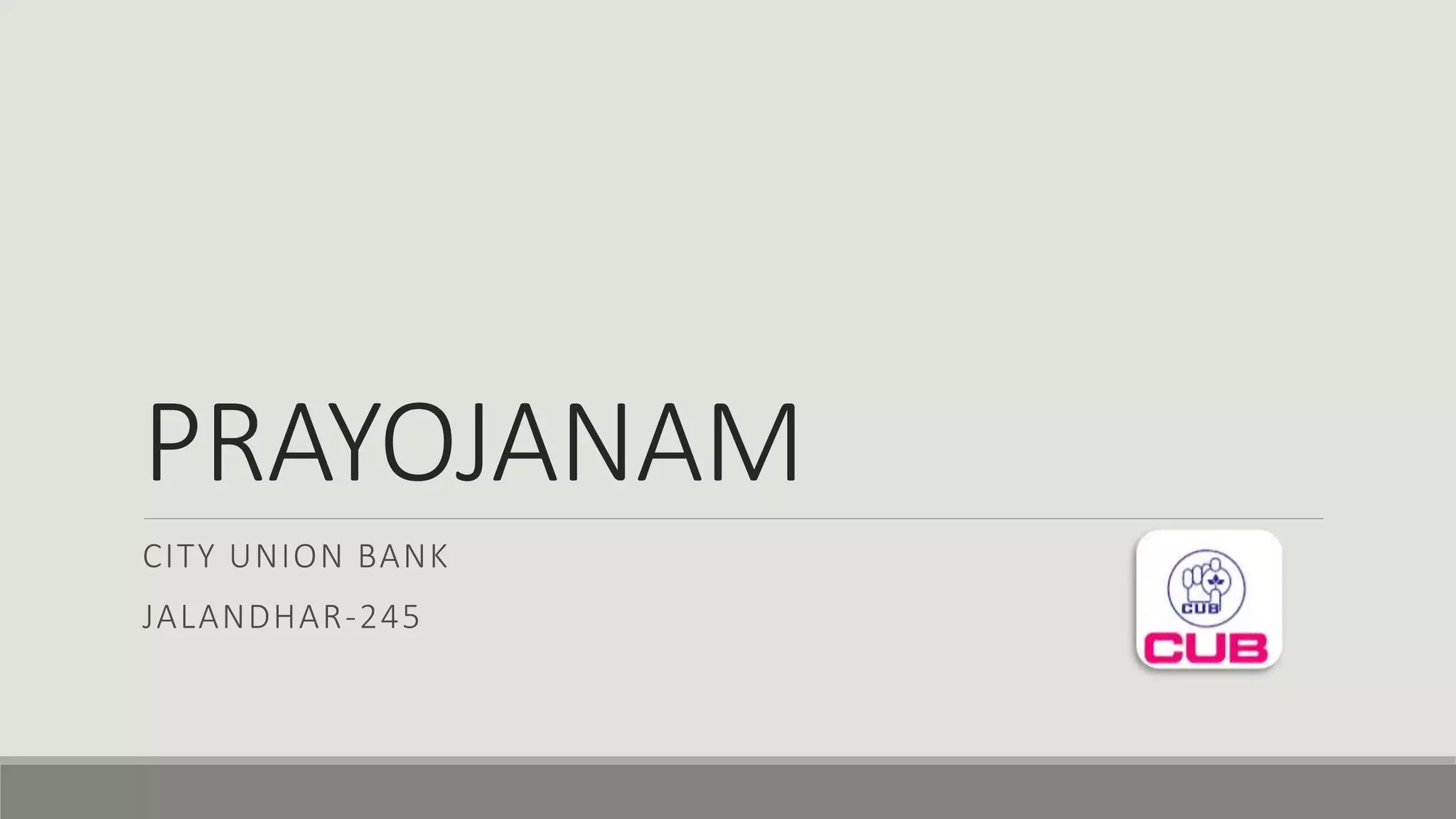 Pryojnam in cub | PPT