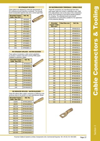 Prysmian (BICON) Cable Glands for FP Cables - FP200, FP Plus, FP400 ...