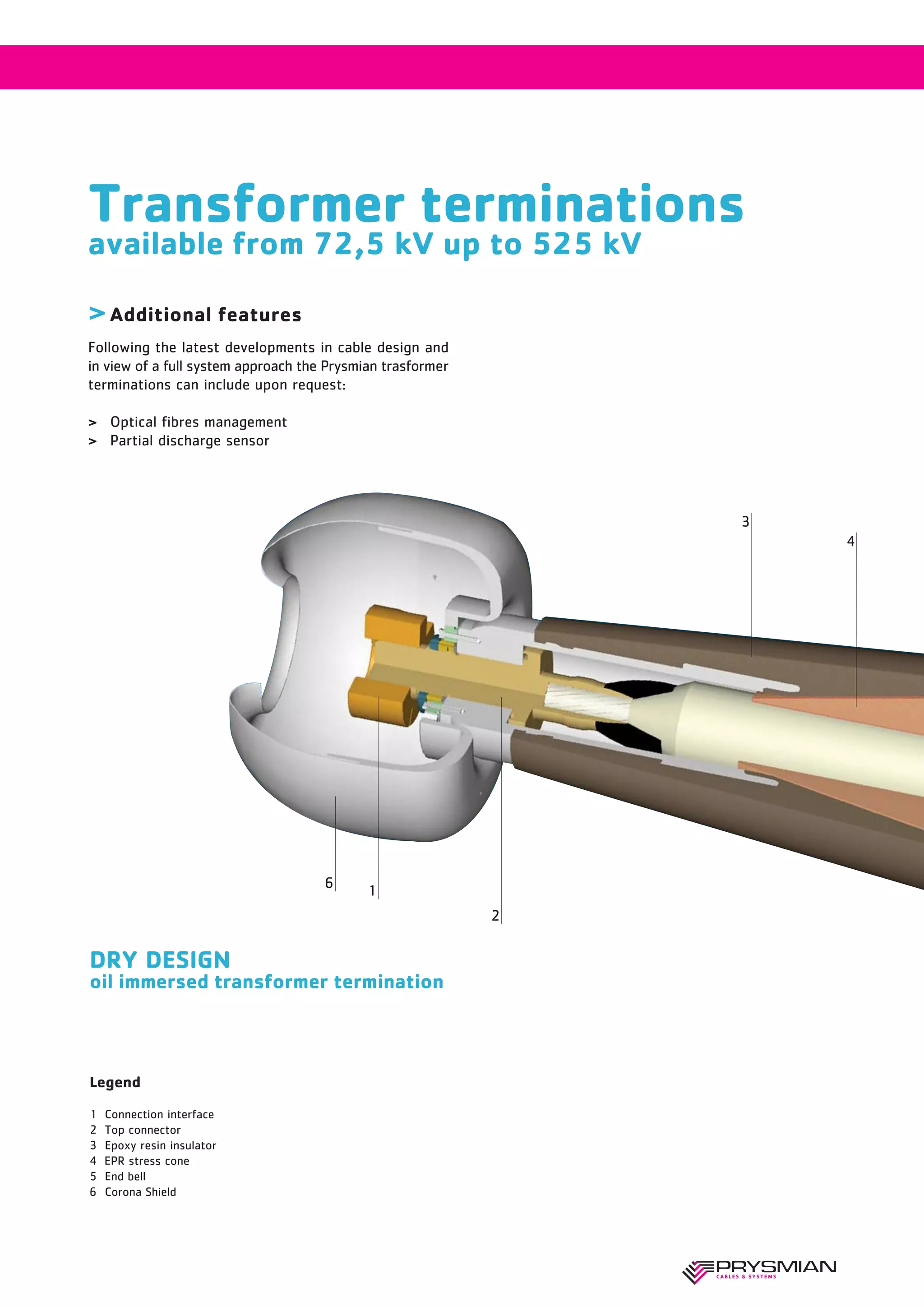 Prysmian High Voltage Polymeric Cables - Oil Immersed Transformer ...