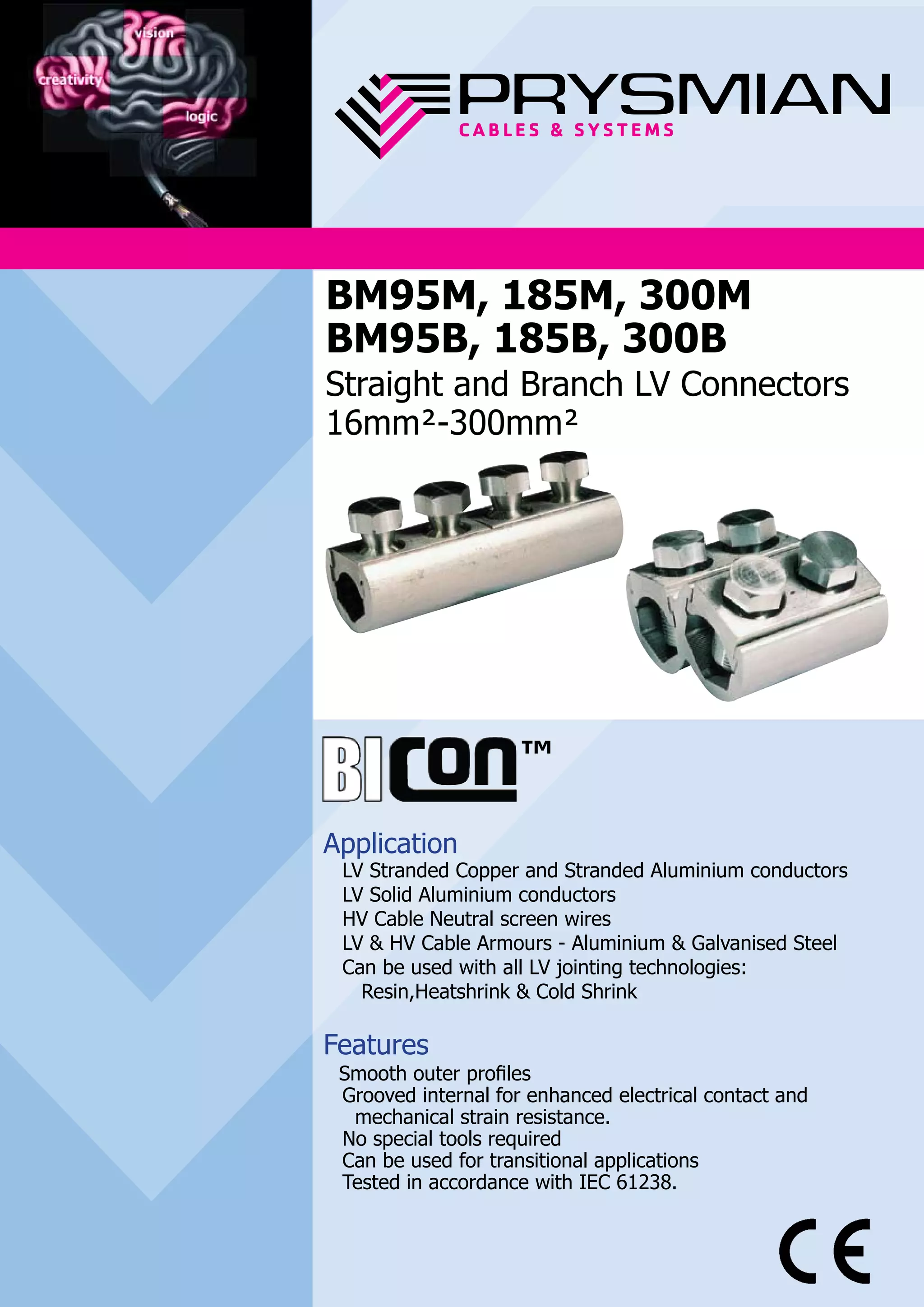Prysmian Mechanical Connectors | PDF