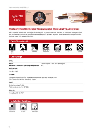 Prysmian Mine Master Electrical Cables For Mining Industry | PDF