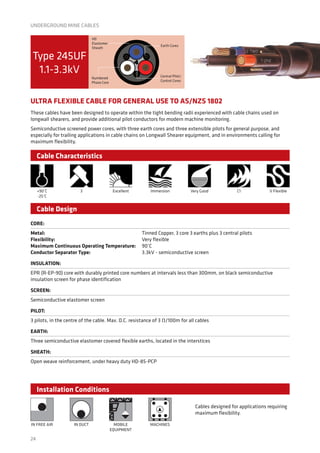 Prysmian Mine Master Electrical Cables For Mining Industry | PDF