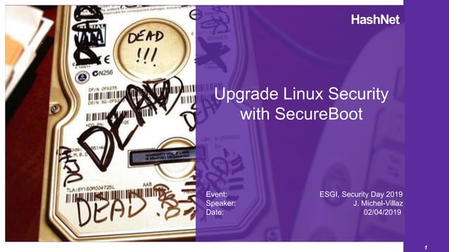 Upgrade Ubuntu 18.04 Security with Secureboot | PPT