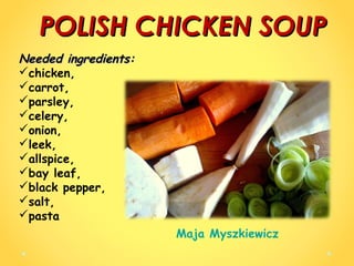 Przepis maja | PPT | Cooking | Food & Drink