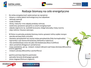 Przetwarzanie biomasy szymon szufa | PPTX