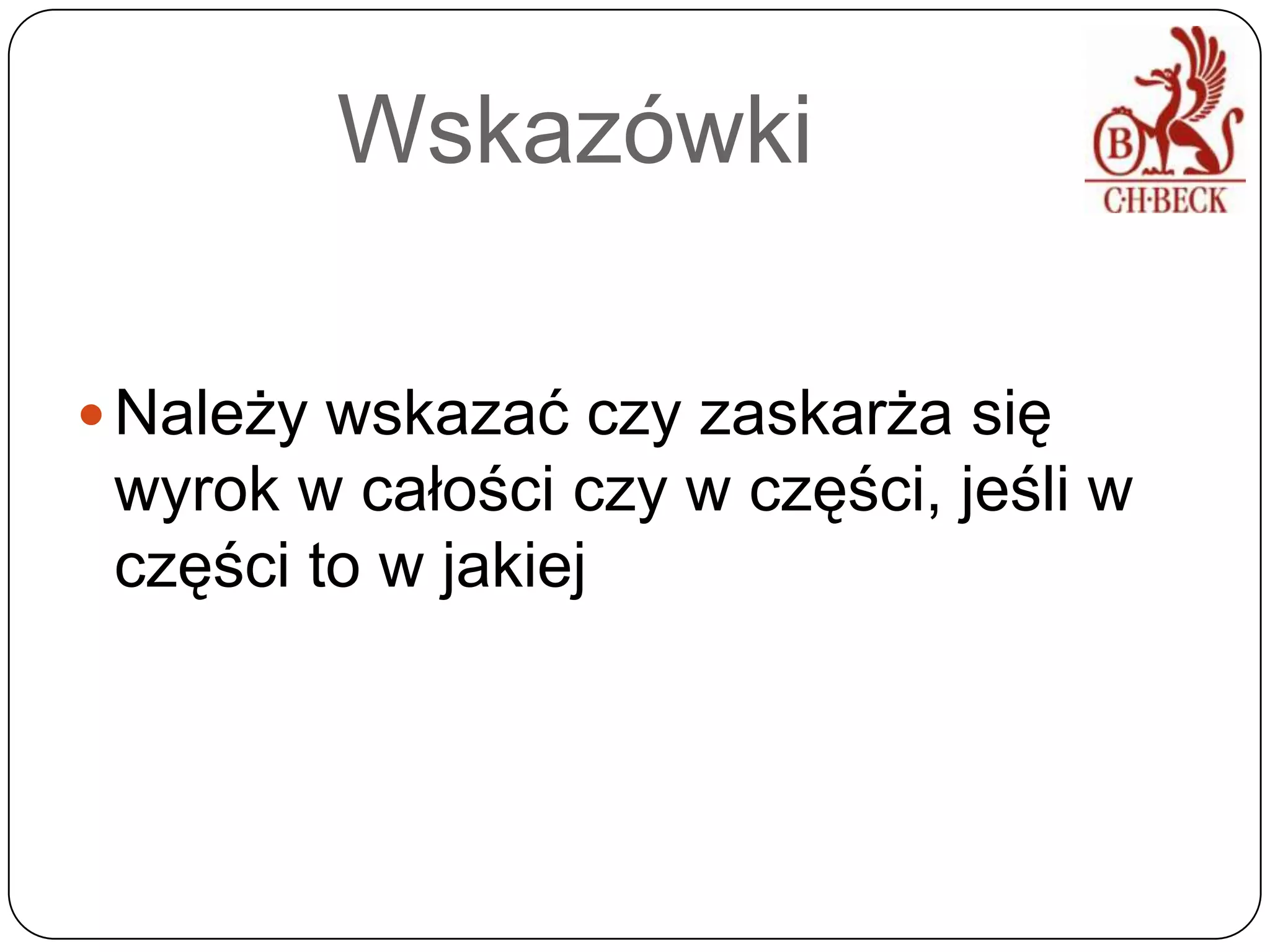 Przykładowa prezentacja blok cywilny fragment | PPT