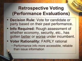 PS 101 Voting & Elections | PPT
