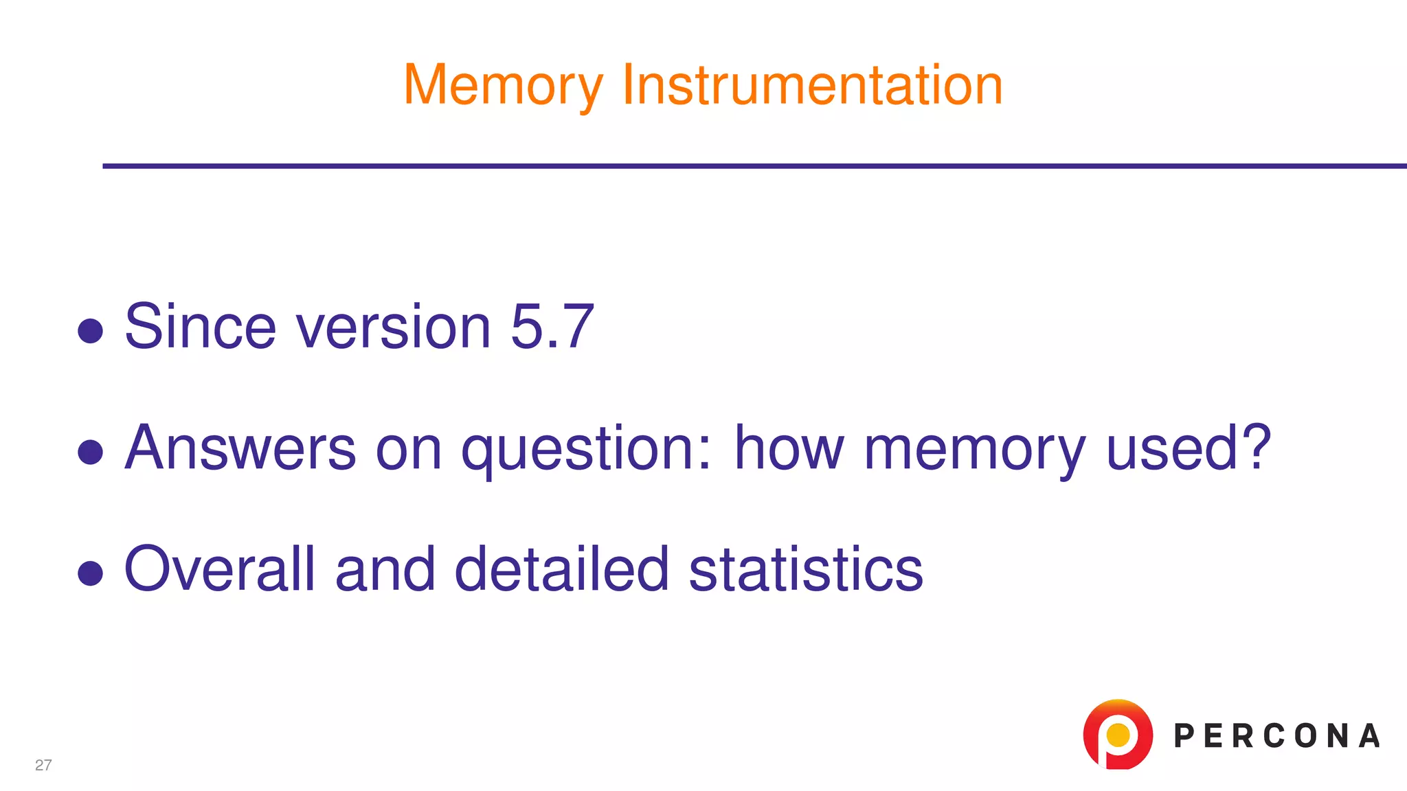 Performance Schema for MySQL Troubleshooting | PPT