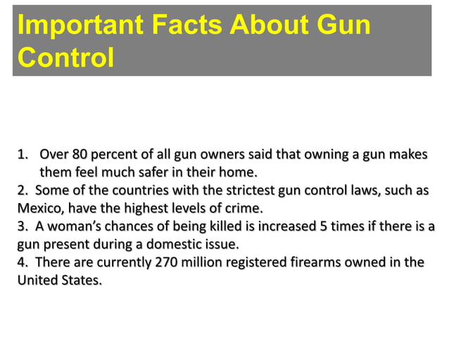 for guns | PPT